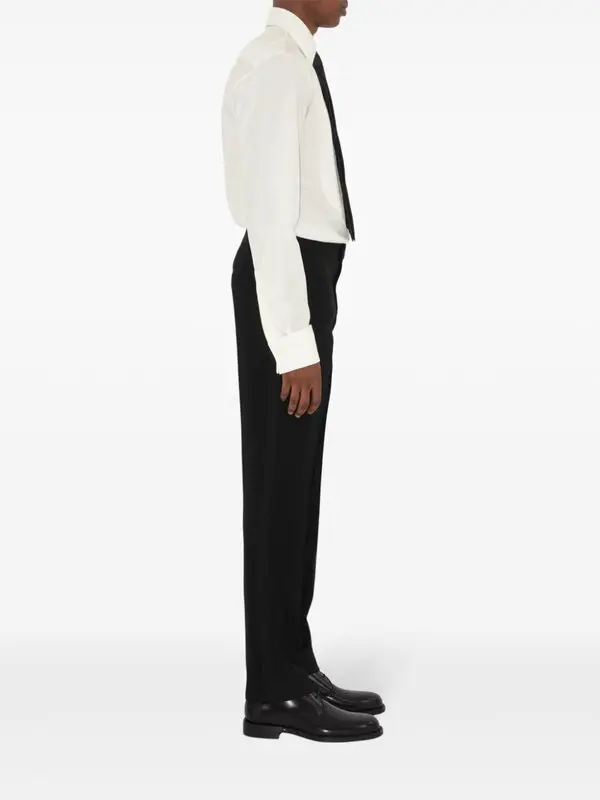 Burberry Wool Tuxedo Trousers