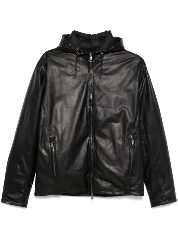 DELL'OGLIO Reversible Leather Jacket
