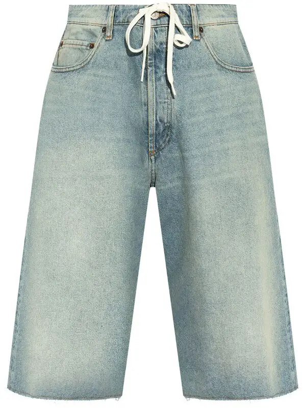 MAISON MARGIELA Cotton Denim Shorts