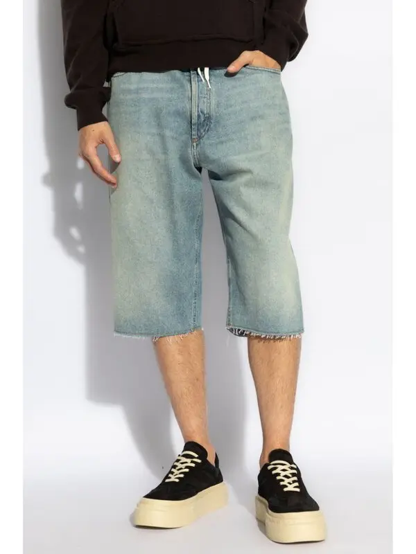MAISON MARGIELA Cotton Denim Shorts