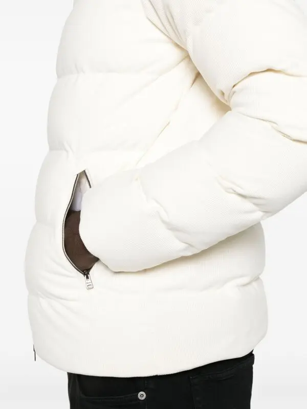Herno Pinwale Corduroy Quilted Down Jacket