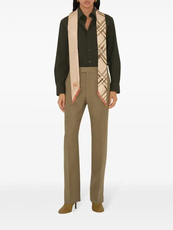 Burberry Check-pattern Reversible Scarf - Neutrals