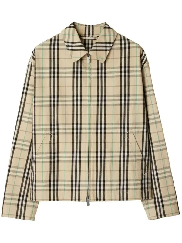 Burberry Vintage Check Jacket - Neutrals