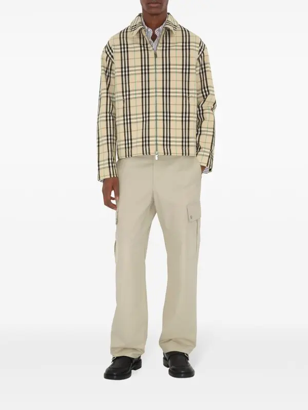 Burberry Vintage Check Jacket - Neutrals
