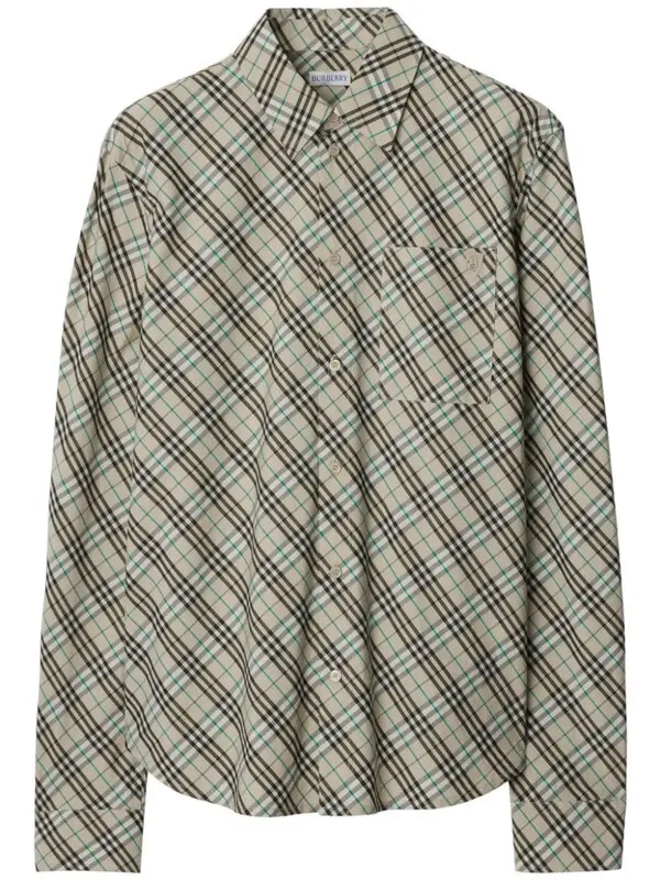 Burberry Check-pattern Shirt