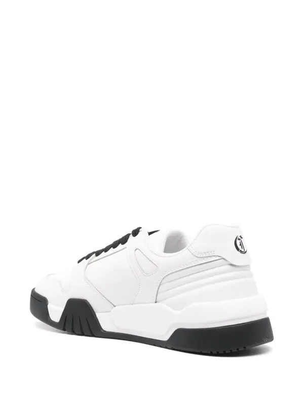Just Cavalli Style Dis. 1 Leather Sneakers