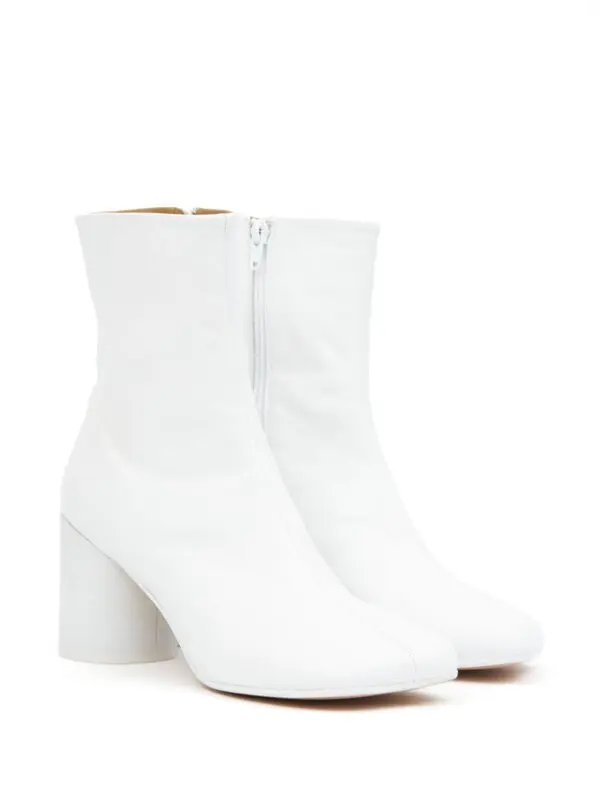 MAISON MARGIELA 70mm Anatomic Ankle Boots - White