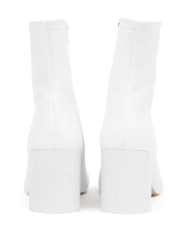 MAISON MARGIELA 70mm Anatomic Ankle Boots - White