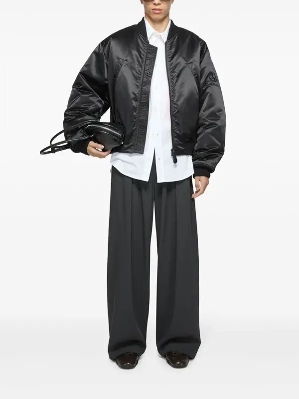 Acne Studios Down Bomber Jacket - Black