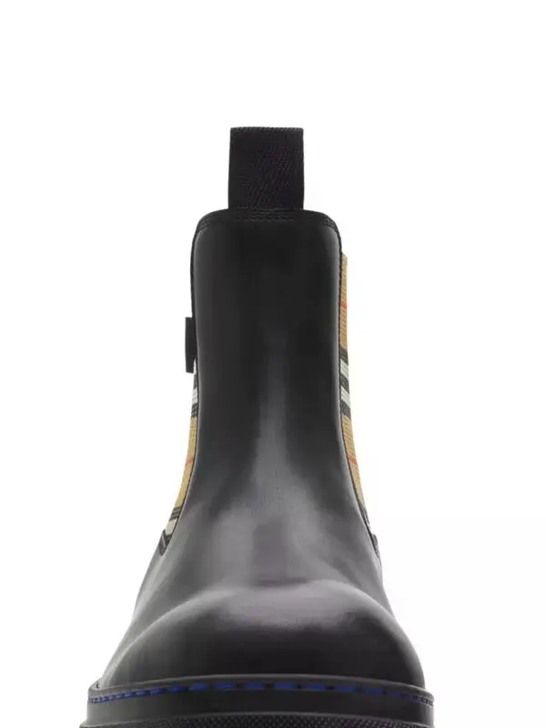 Burberry Leather Chelsea Boots