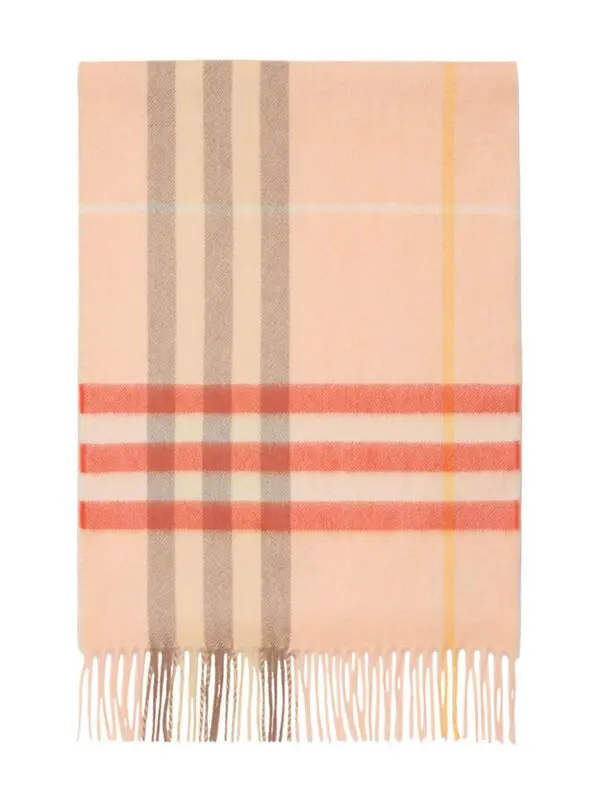 Burberry Check Cashmere Scarf