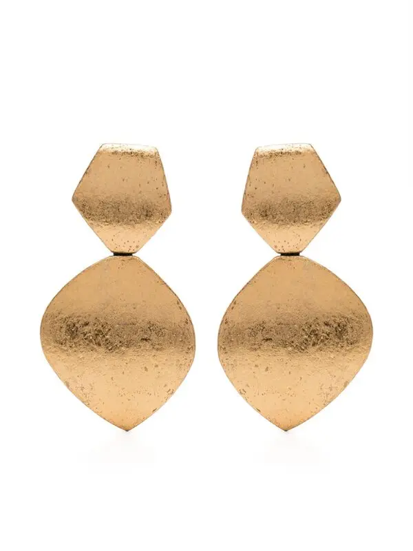 MONIES Amia Sculptural Drop Earrings
