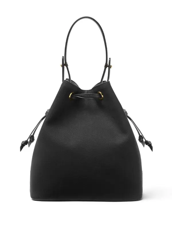 Versace La Medusa Bucket Bag - Black