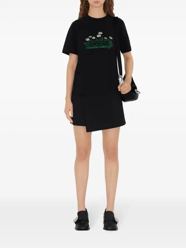 Burberry Daisy-logo Cotton T-shirt