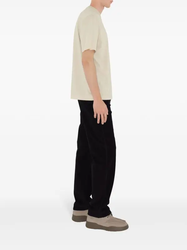 Burberry Ekd Cotton T-shirt - Neutrals