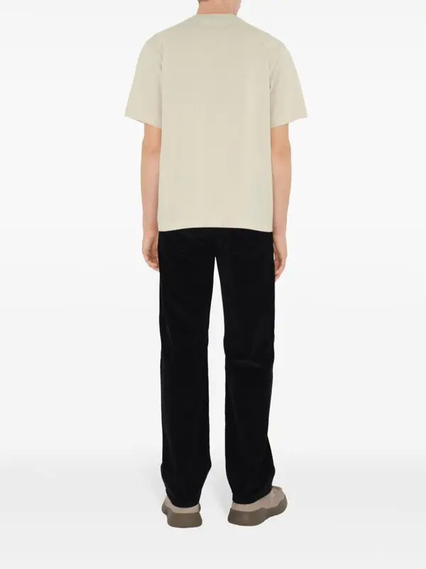 Burberry Ekd Cotton T-shirt - Neutrals