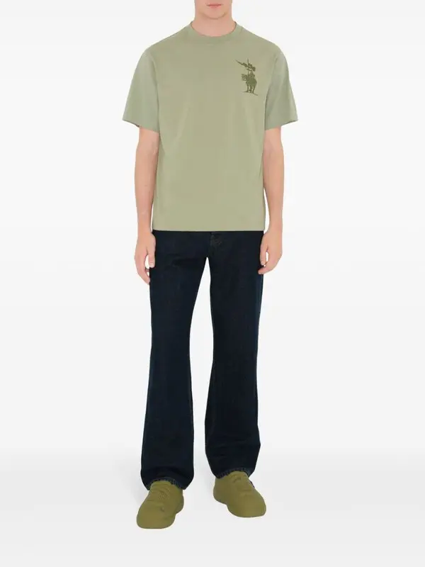 Burberry Ekd Cotton T-shirt