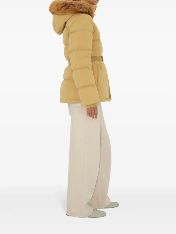 Burberry Puffer Jacket - Yellow
