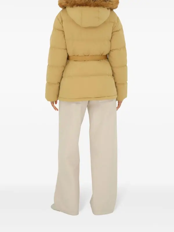 Burberry Puffer Jacket - Yellow