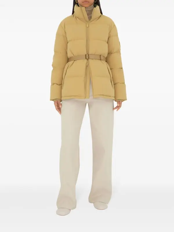 Burberry Puffer Jacket - Yellow