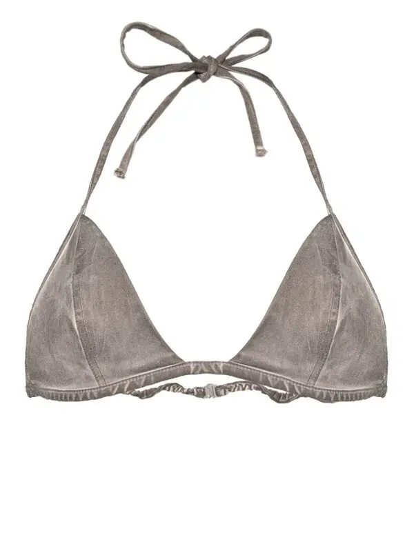 Rick Owens Triangle Straped Bra - Grey
