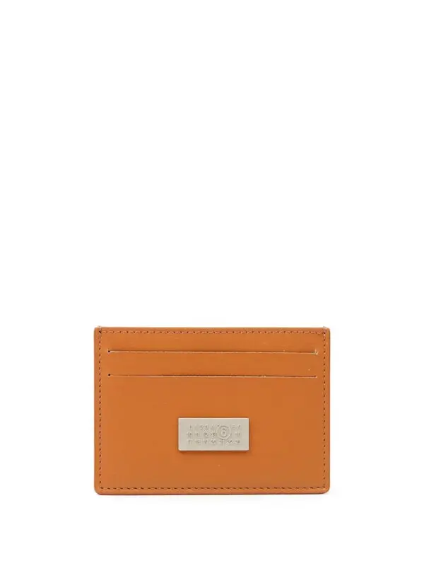 MAISON MARGIELA Leather Card Holder - Brown