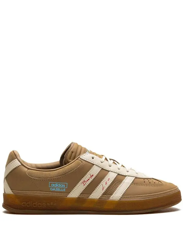 Adidas X Bad Bunny X Lionel Messi Gazelle Indoor Sneakers