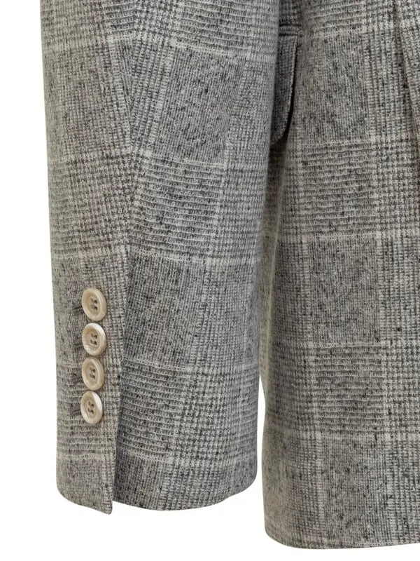 Brunello Cucinelli Checked Blazer