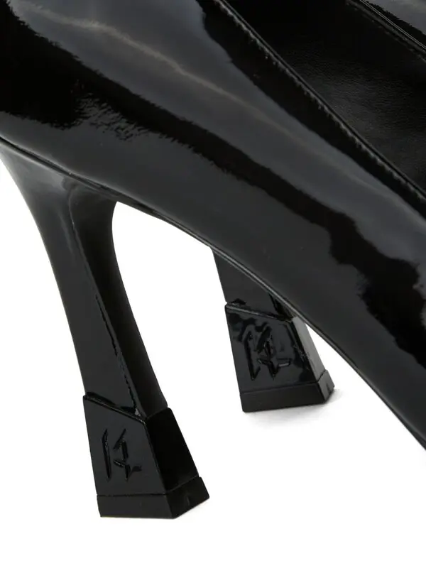 Karl Lagerfeld 90mm Premiere Heeled Pumps - Black