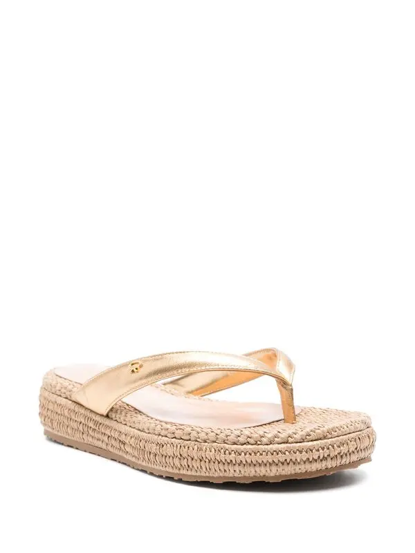 GIANVITO ROSSI Tahiti Flip Flops