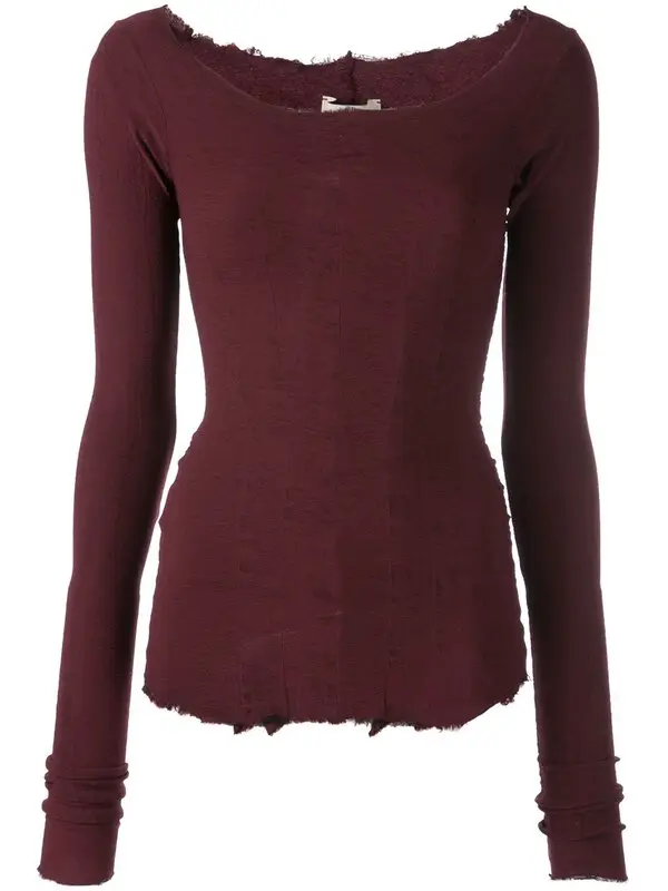 MARC LE BIHAN Scoop Neck Sweatshirt