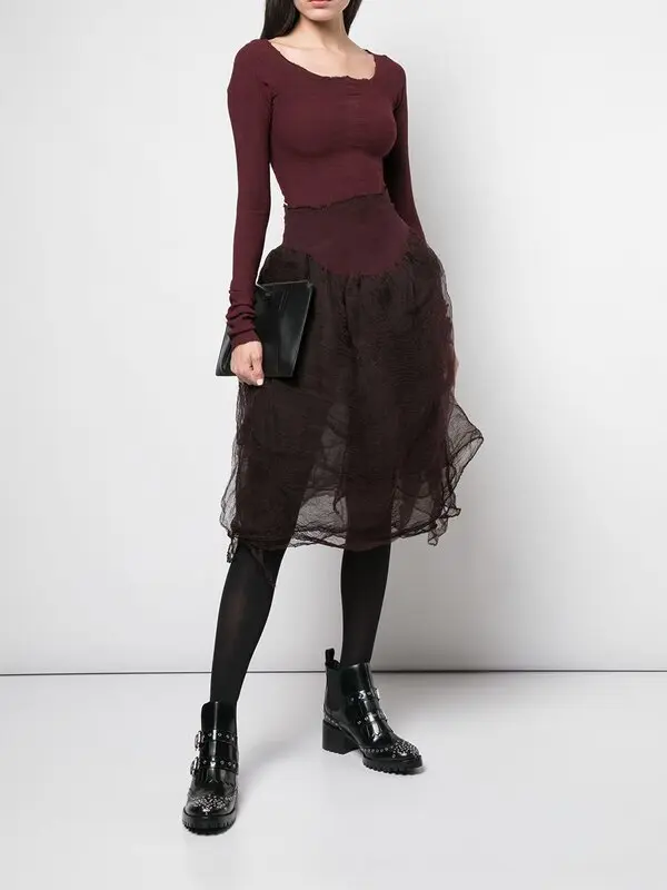 MARC LE BIHAN Scoop Neck Sweatshirt