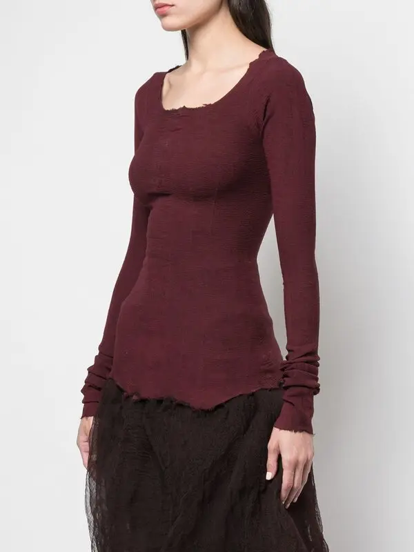 MARC LE BIHAN Scoop Neck Sweatshirt