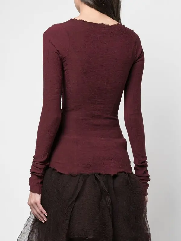 MARC LE BIHAN Scoop Neck Sweatshirt