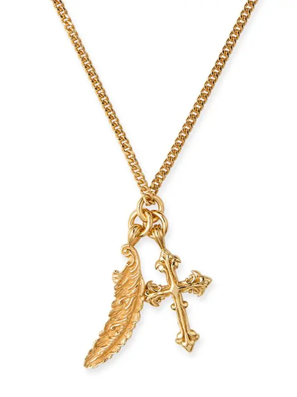 Emanuele Bicocchi Cross Chain Necklace