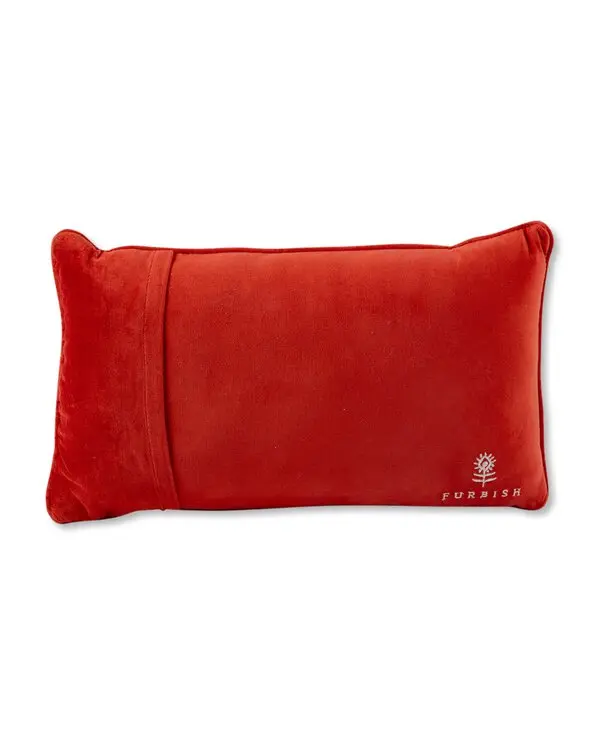 FURBISH Horrible Idea Needlepoint Decorative Pillow
