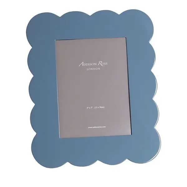 ADDISON ROSS Lacquered Photo Frame, 5 X 7 - Blue