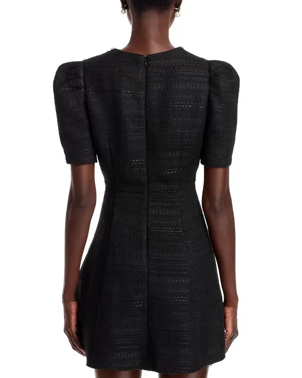 black mini dress with white flowers FARM Rio Black And White Flower Sleeveless Mini Dress, Black / XXS