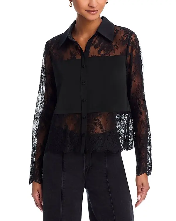 Aqua Lace Shirt