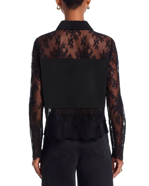 Aqua Lace Shirt