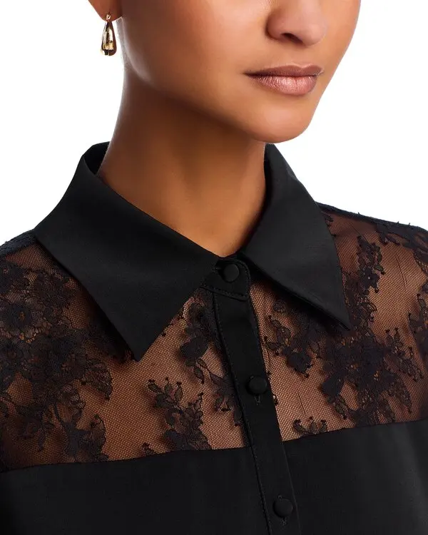 Aqua Lace Shirt