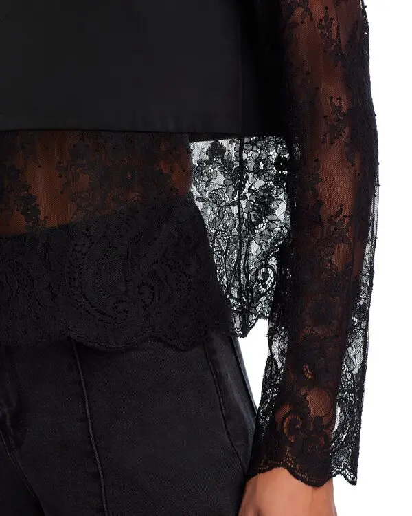 Aqua Lace Shirt