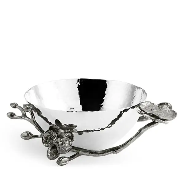 Michael Aram Black Orchid Nut Bowl - Black Nickelplate