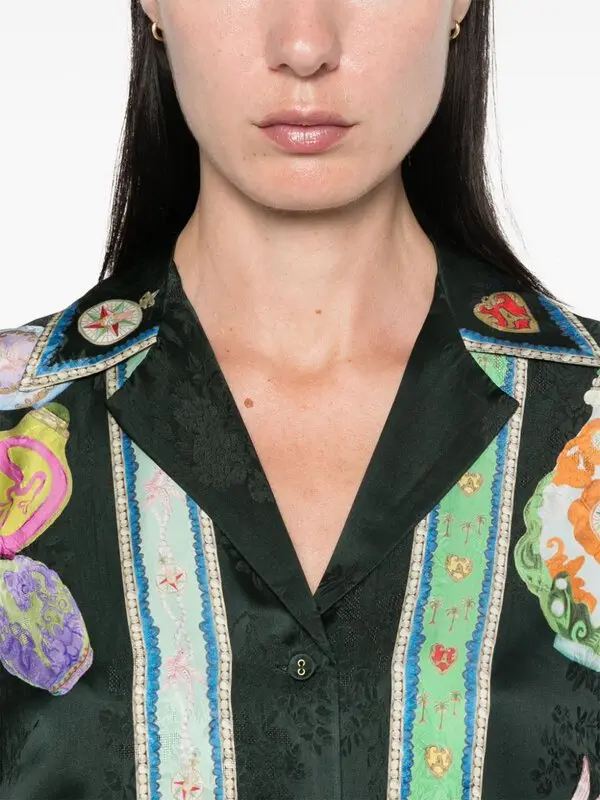 ALEMAIS Alémais Royal Printed Shirt
