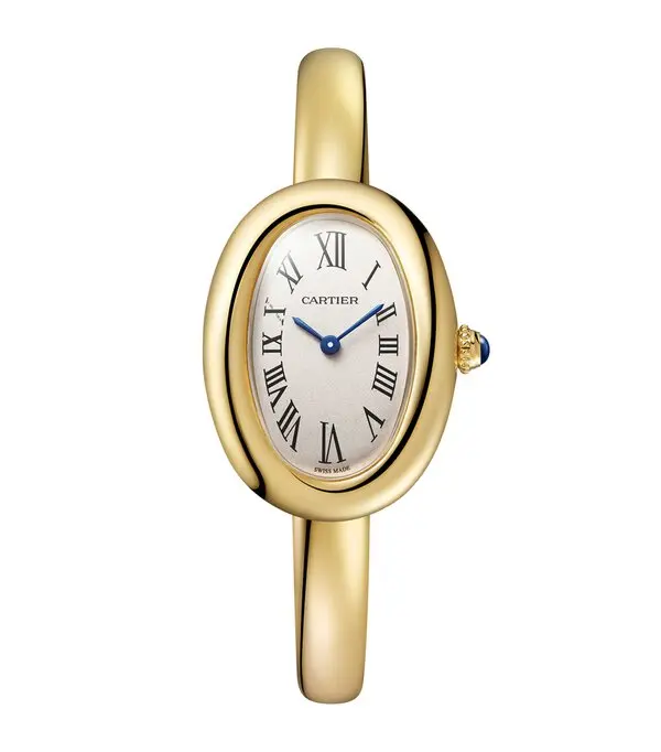 Cartier Small Baignoire De Watch - Gold