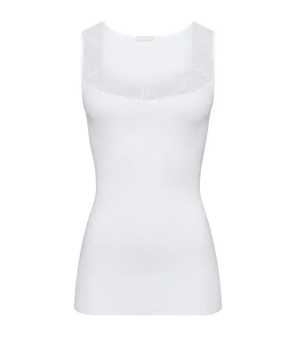 Hanro Cotton Delight Tank Top - White