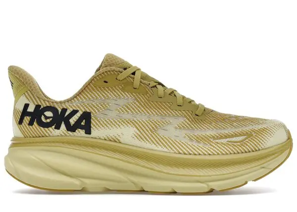 Hoka One One Clifton 9in - Golden Lichen/celery Root