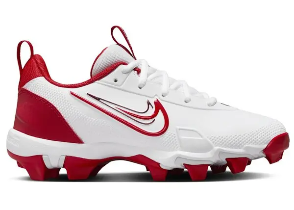 Nike Force Trout 9 Keystone - White/pure Platinum/team Red