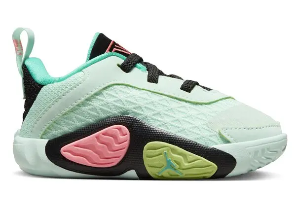 JORDAN Tatum 2 Lava Glow Sneakers - Mint Foam/black/hyper Jade