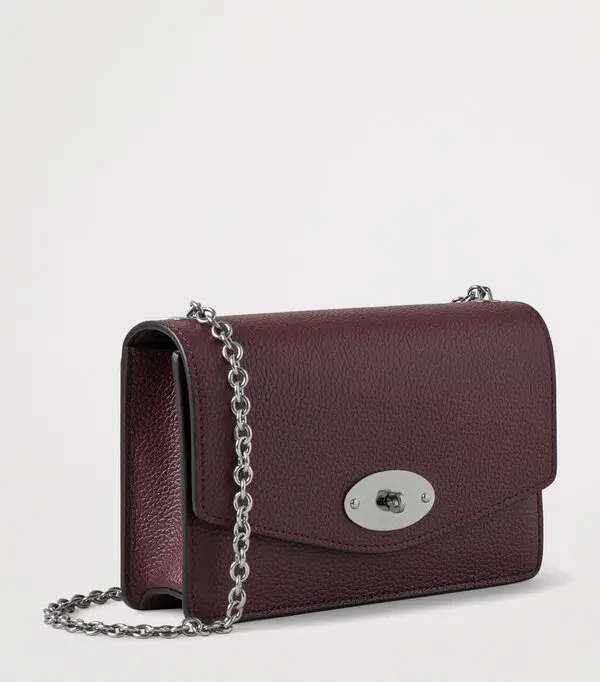 Mulberry Small Leather Darley Cross-body Bag - Black